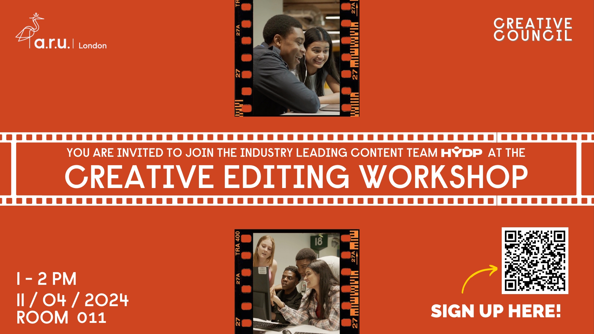 Creative Council - Editing Workshop